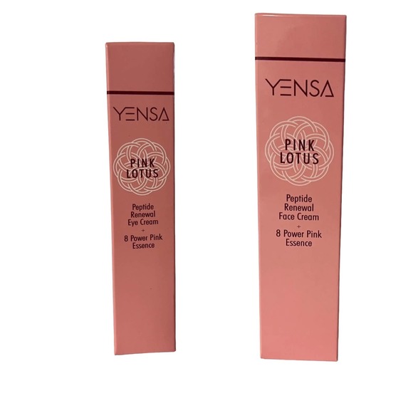 yensa | Skincare | New Yensa Skincare Bundle Pink Lotus Peptide Renewal ...